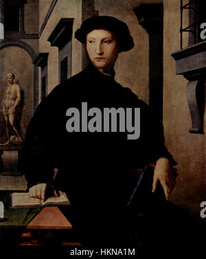 This portrait by Angelo Bronzino features Ugolino Martelli, a prominent ...