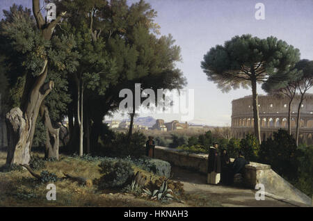 Benouville Colosseum Viewed from the Palatine Stock Photo - Alamy