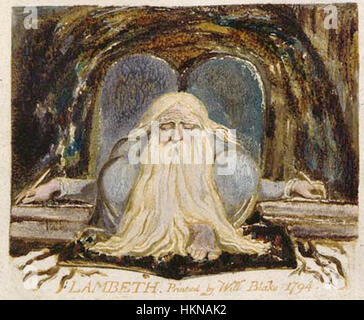 William Blake's engraving 'The First Book of Urizen, Plate 20 ...