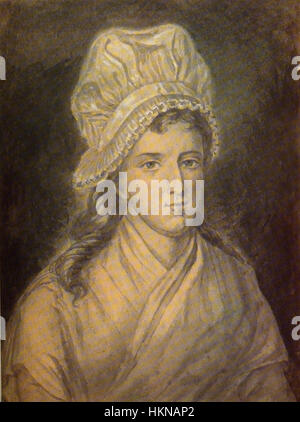 This painting depicts Charlotte Corday on her way to the guillotine ...