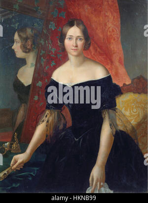 Apollon Mokritsky Zhensky Portret Stock Photo - Alamy