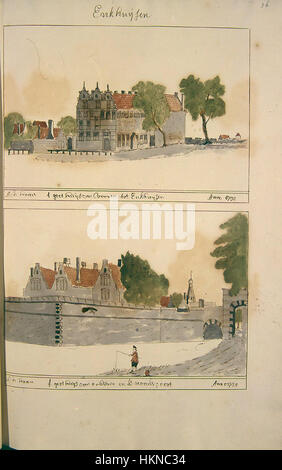 This map from the *Atlas Schoemaker*, showcasing Friesland and Franeker ...