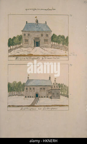 'Atlas Schoemaker' (1753) provides a detailed map of Zuid-Holland ...