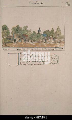 This map from Atlas Schoemaker, 'Utrecht Deel 2', shows the regions of ...