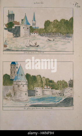 This 17th-century painting portrays the architectural beauty of Triest ...