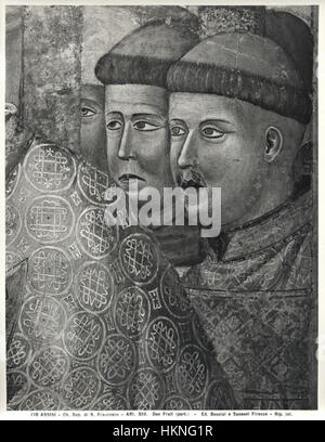 This painting by Giotto depicts the nativity scene at Greccio ...