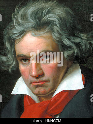 This portrait of Ludwig van Beethoven captures the composer’s ...