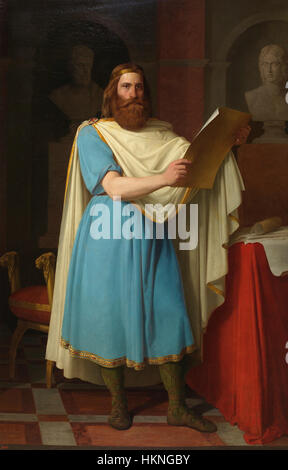 5 Alarico II, rey de los Visigodos (Museo del Prado Stock Photo - Alamy