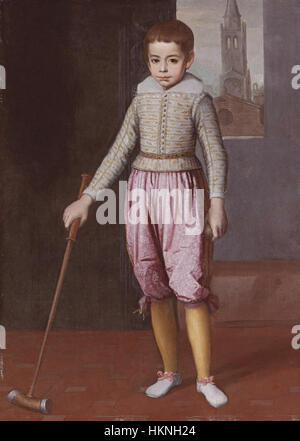Portrait of Federico Ubaldo della Rovere in the Cradle 1605 Alessandro ...