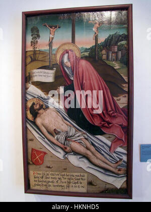 Bernhard Strigel’s 'Beweinung Christi' (1509) depicts the lamentation ...