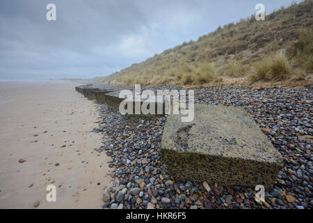 WW2 coastal defences Stock Photo - Alamy