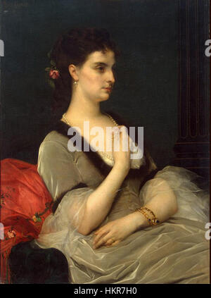 Cabanel - Portrait-of-Countess-Elizabeth-Vorontsova-Dashkova Stock ...