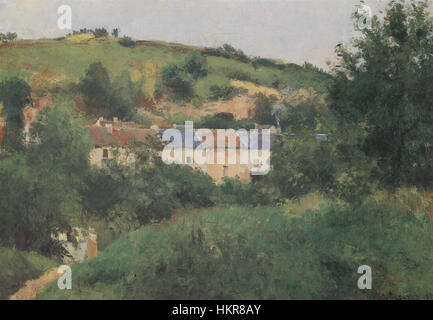 Camille Pissarro - Le Sentier du village - 1875 Stock Photo - Alamy