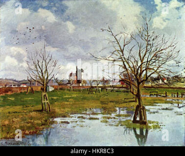 Camille Pissarro, a renowned Impressionist painter, is known for his ...
