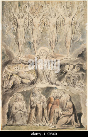 The Blake Book of Job, illustrated by William Blake, is a set of ...