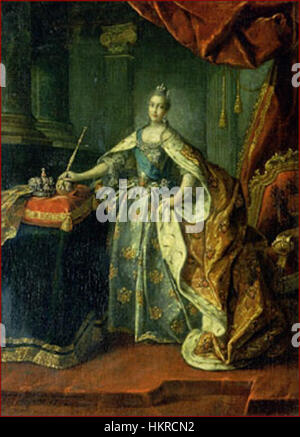 An iconic portrait of Catherine II, Empress of Russia, painted by Petr ...