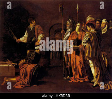 This masterpiece by Caravaggio depicts the dramatic moment of Saint ...