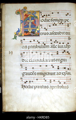 The Antiphonary by Cenni Di Francesco Di Ser Cenni, found in the WGA ...