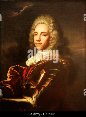 This portrait by Hyacinthe Rigaud depicts Louis de France, the Grand Dauphin, son of King Louis ...