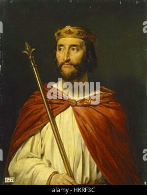 This artwork portrays the early medieval rulers, Louis III and Carloman ...