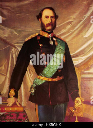 Christian IX, King of Denmark, from the Rulers, Flags, and Coats of ...