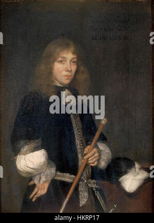 This portrait of Cornelis de Graeff, painted by Jacob Backer, depicts ...