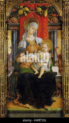 Crivelli madonna di ascoli Stock Photo - Alamy
