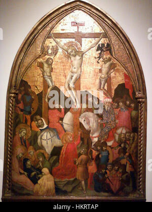 Barnaba da Modena's 'Crucifixion' is a religious painting depicting the ...