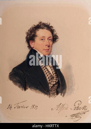 Daffinger - Alfred Potocki Stock Photo - Alamy