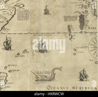 Daniel Keller’s 'Asiae nova descriptio,' a 1590 map of Asia, offers a ...
