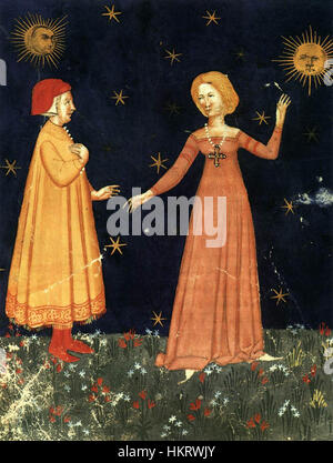 This illuminated manuscript page from Dante Alighieri's *Divine Comedy ...