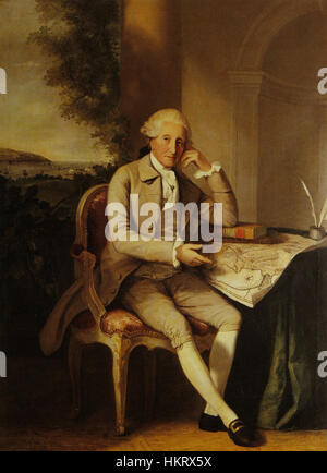 This 18th-century portrait by Thomas Hickey depicts George, 1st Earl ...