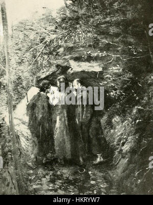 The painting 'The Disciples of Emmaus' depicts the moment when two ...