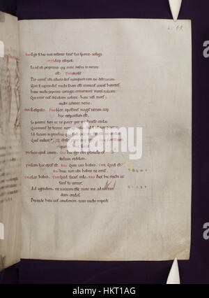 This image depicts a page from the 'Comedies of Terence,' an ancient ...
