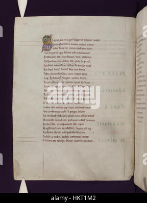 The 'Comedies of Terence' manuscript, preserved in the Bodleian ...