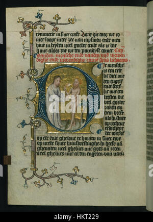 The artwork depicts God giving life to Adam, highlighting divine ...