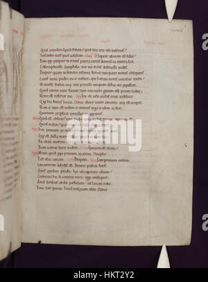A page from the 'Comedies of Terence,' part of the Bodleian Libraries ...