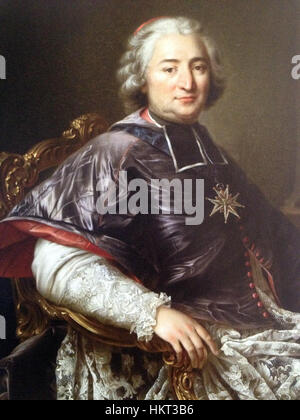 This portrait of Dominique de la Rochefoucauld, created in the 17th ...