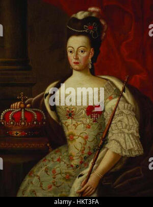 Dona Maria I of Portugal by an unknown artist Stock Photo - Alamy