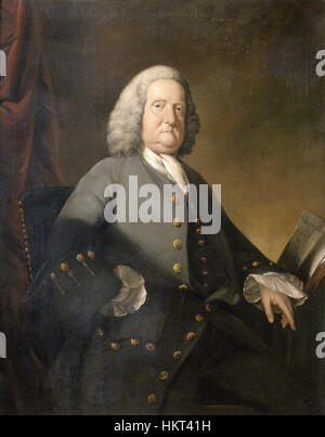 This 18th-century portrait by Richard Wilson depicts Captain Thomas ...