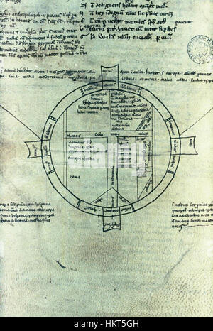 This map, housed in the Bodleian Libraries, depicts the western half of ...