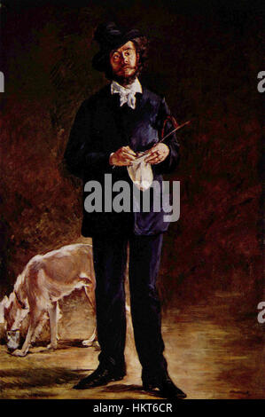 This work by Édouard Manet showcases the artist's distinctive style ...