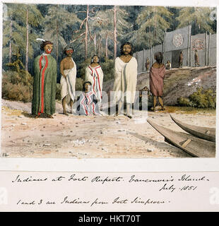 This 1851 painting by Edward Gennys Fanshawe portrays a landscape view ...