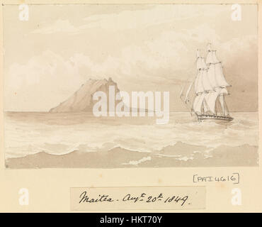 This painting by Edward Gennys Fanshawe from 1849 captures a scene from ...