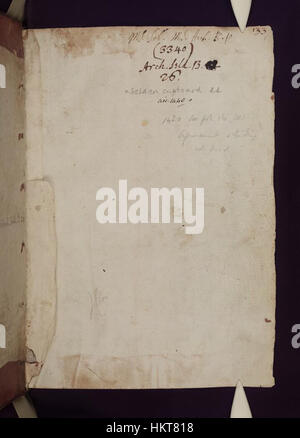 This image showcases one of the five English manuscripts from the ...