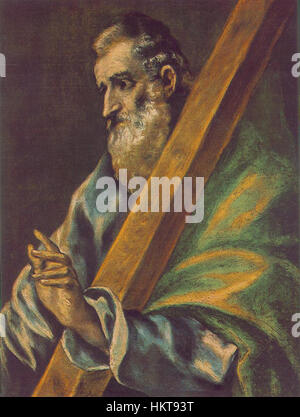 El Greco’s painting ‘Apostle St. Matthew’ depicts the apostle in a ...