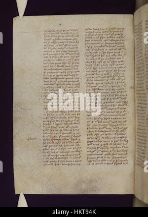 This image features one of the five English manuscripts housed in the ...