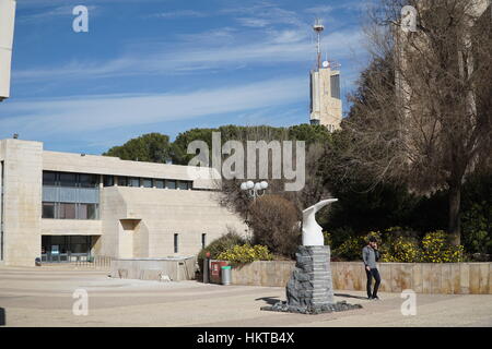 Israel Jerusalem The Hebrew University campus on Mount Scopus the ...