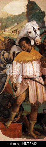 *The Moor King*, a work by Gaudenzio Ferrari, depicts a powerful and ...