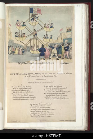 John Bull and Bonaparte is a satirical political cartoon depicting John ...